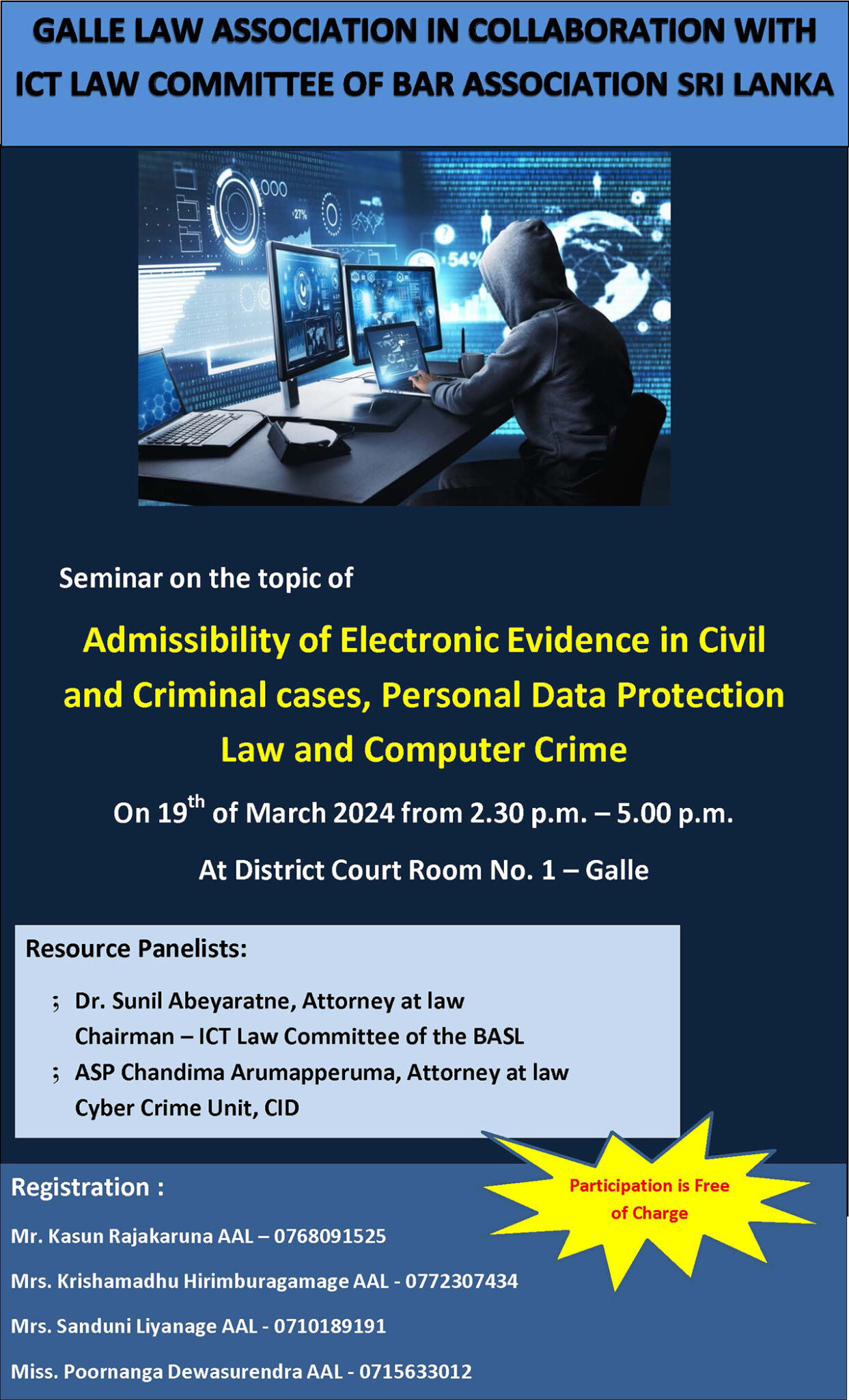 Seminar on Computer Crimes - BASL
