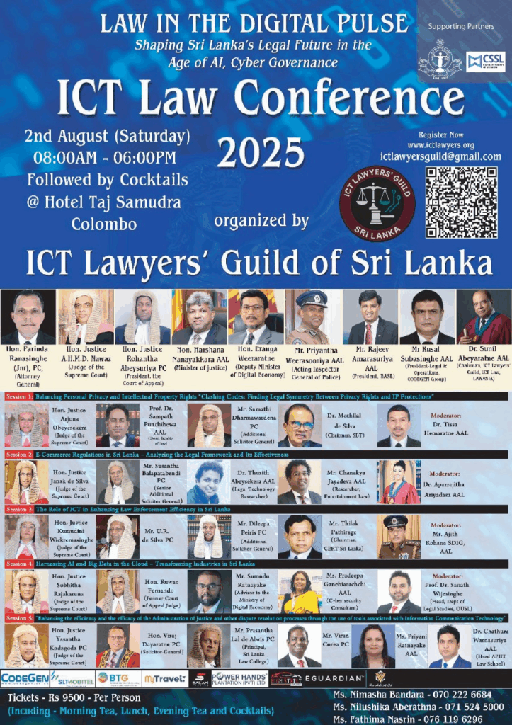 ICT Law Conference 2025 organised by the ICT Lawyers’ Guild - BASL